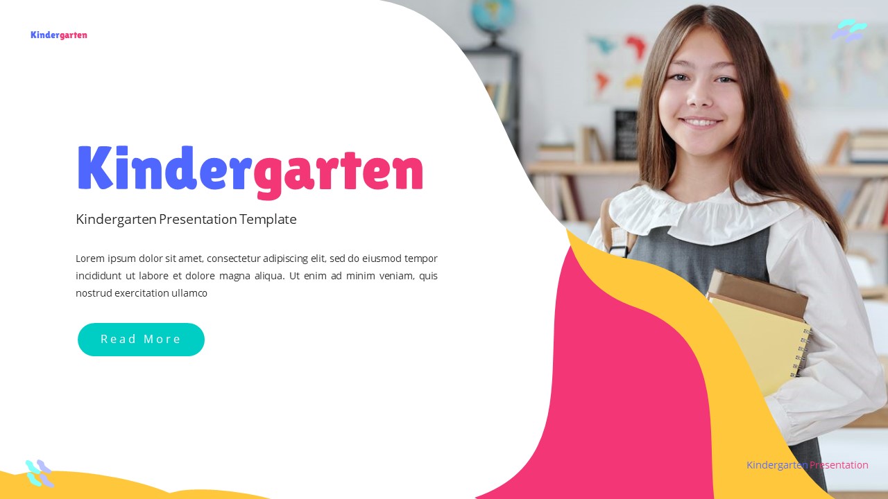 Kindergarten - Kindergarten Google Slide Templates, Presentation Templates
