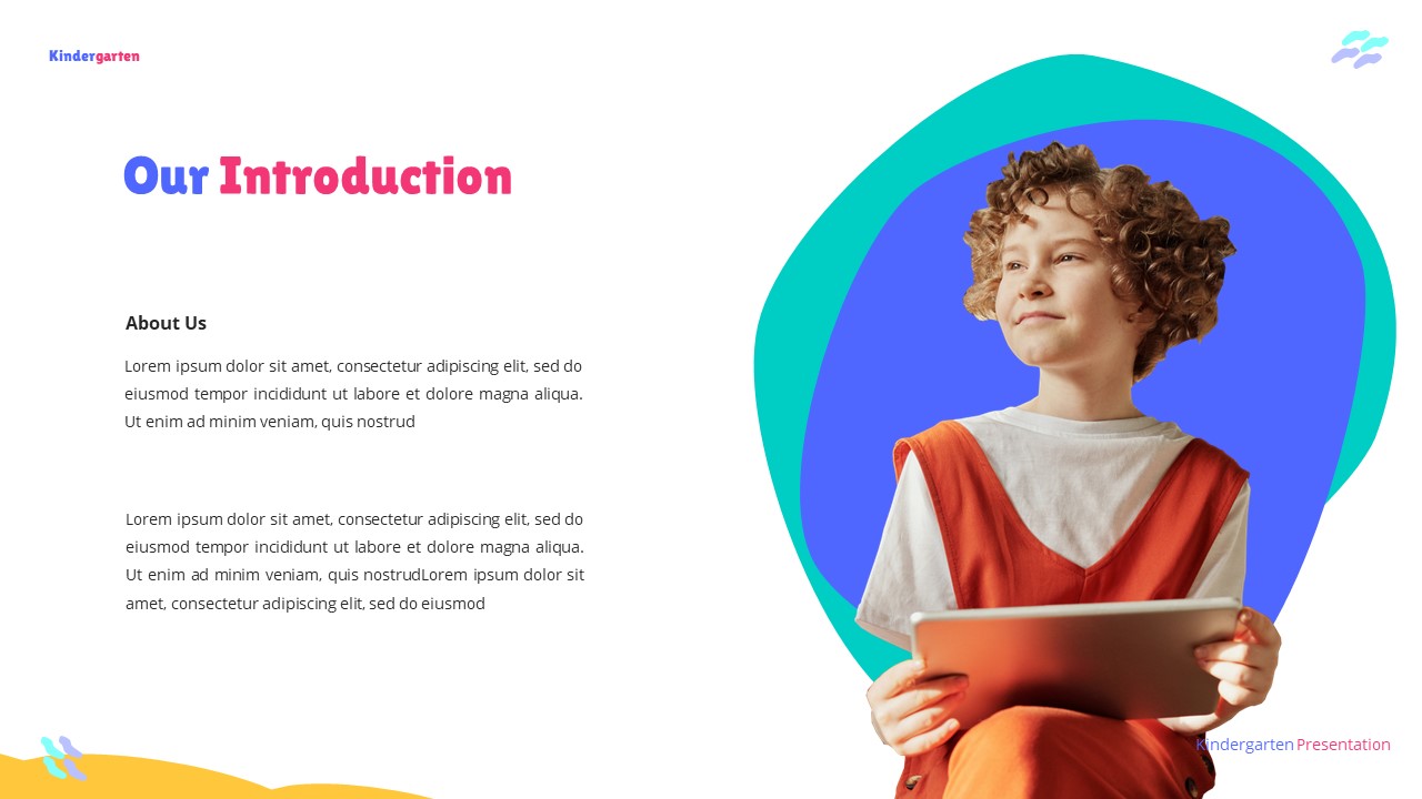 Kindergarten - Kindergarten Google Slide Templates, Presentation Templates