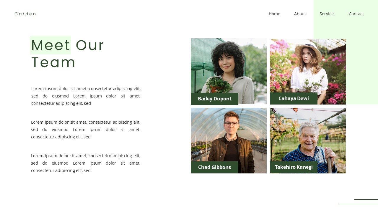 Garden - Plant Powerpoint Templates, Presentation Templates | GraphicRiver