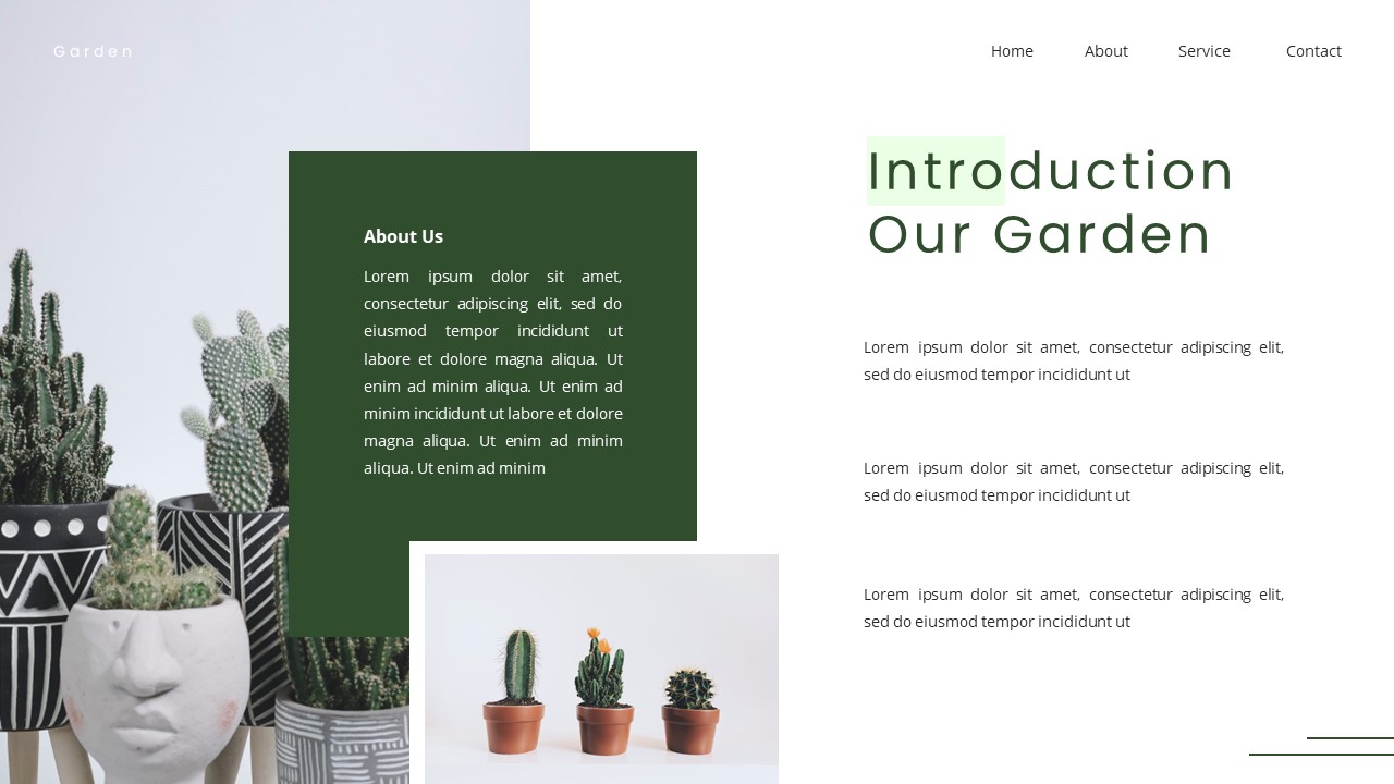 Garden - Plant Google Slide Templates, Presentation Templates ...