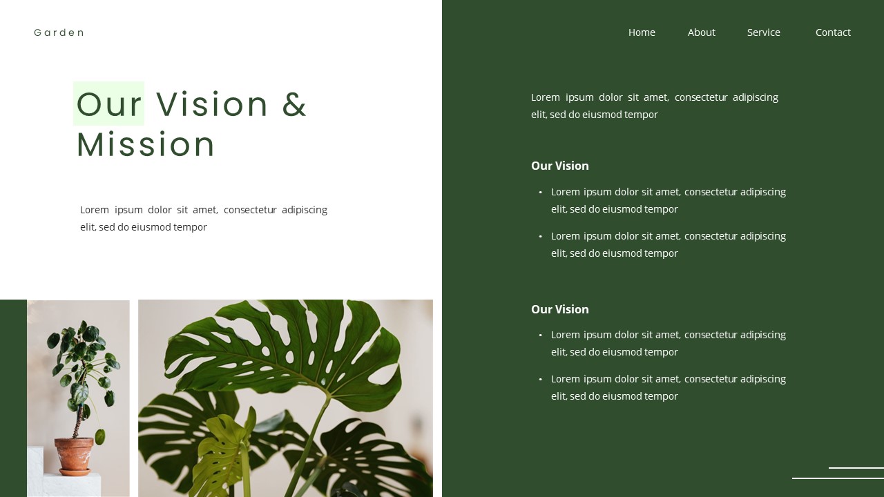 Garden - Plant Google Slide Templates, Presentation Templates ...