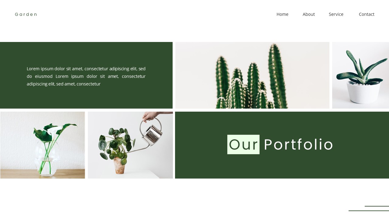 Garden - Plant Google Slide Templates, Presentation Templates ...