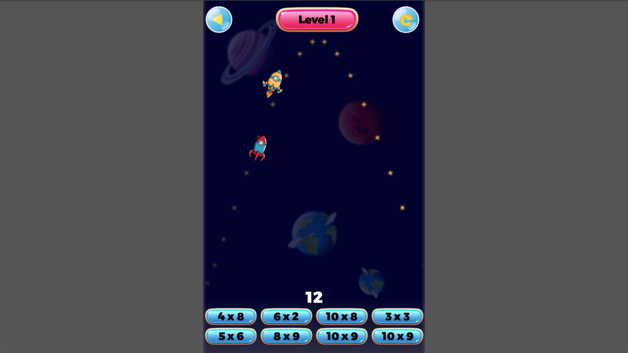 Multiply Spaceship - Cross Platform Math Game by raizensoft | CodeCanyon