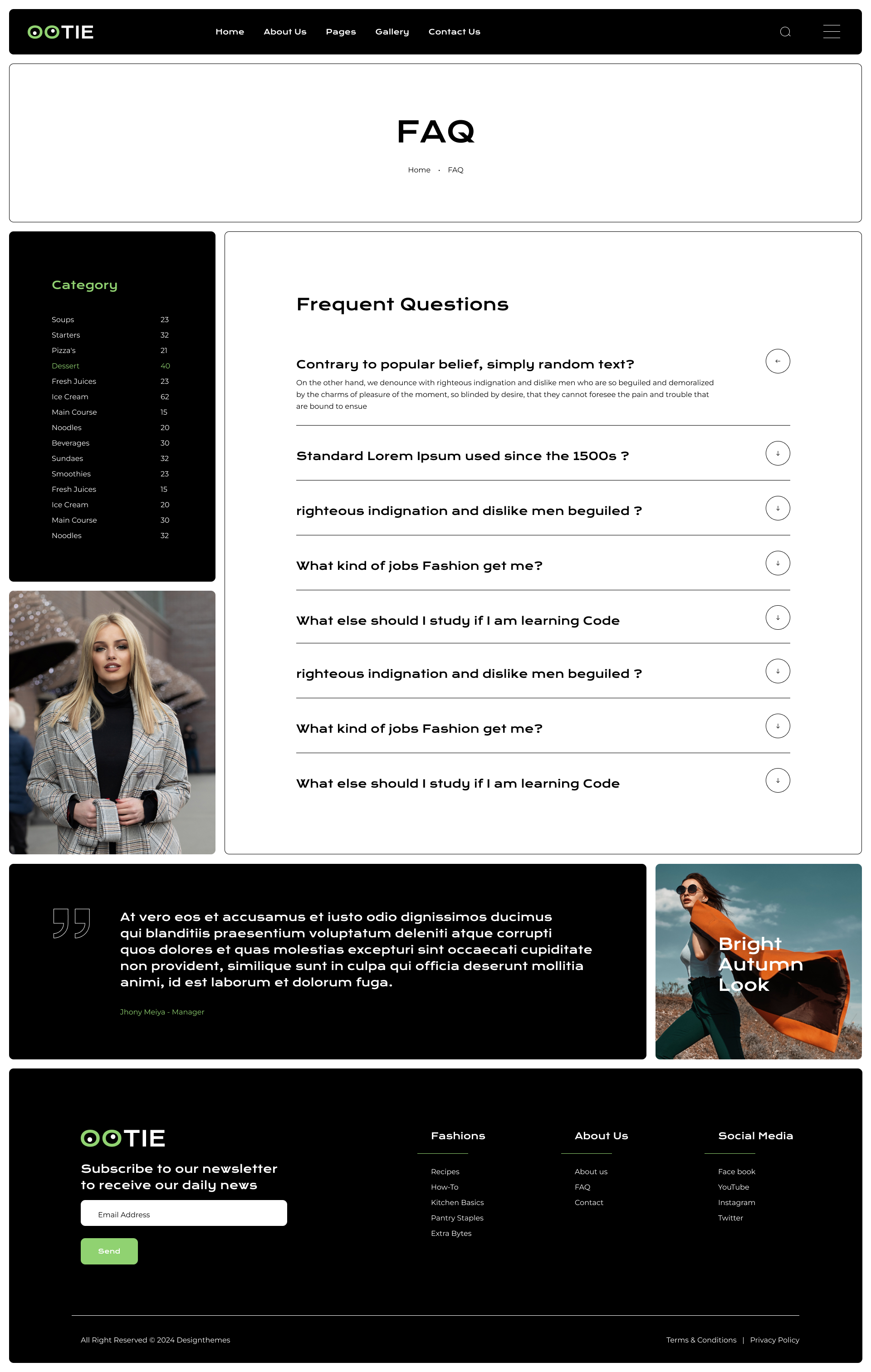 OOTIE - Modern Blog UI Figma Template by venusweb | ThemeForest