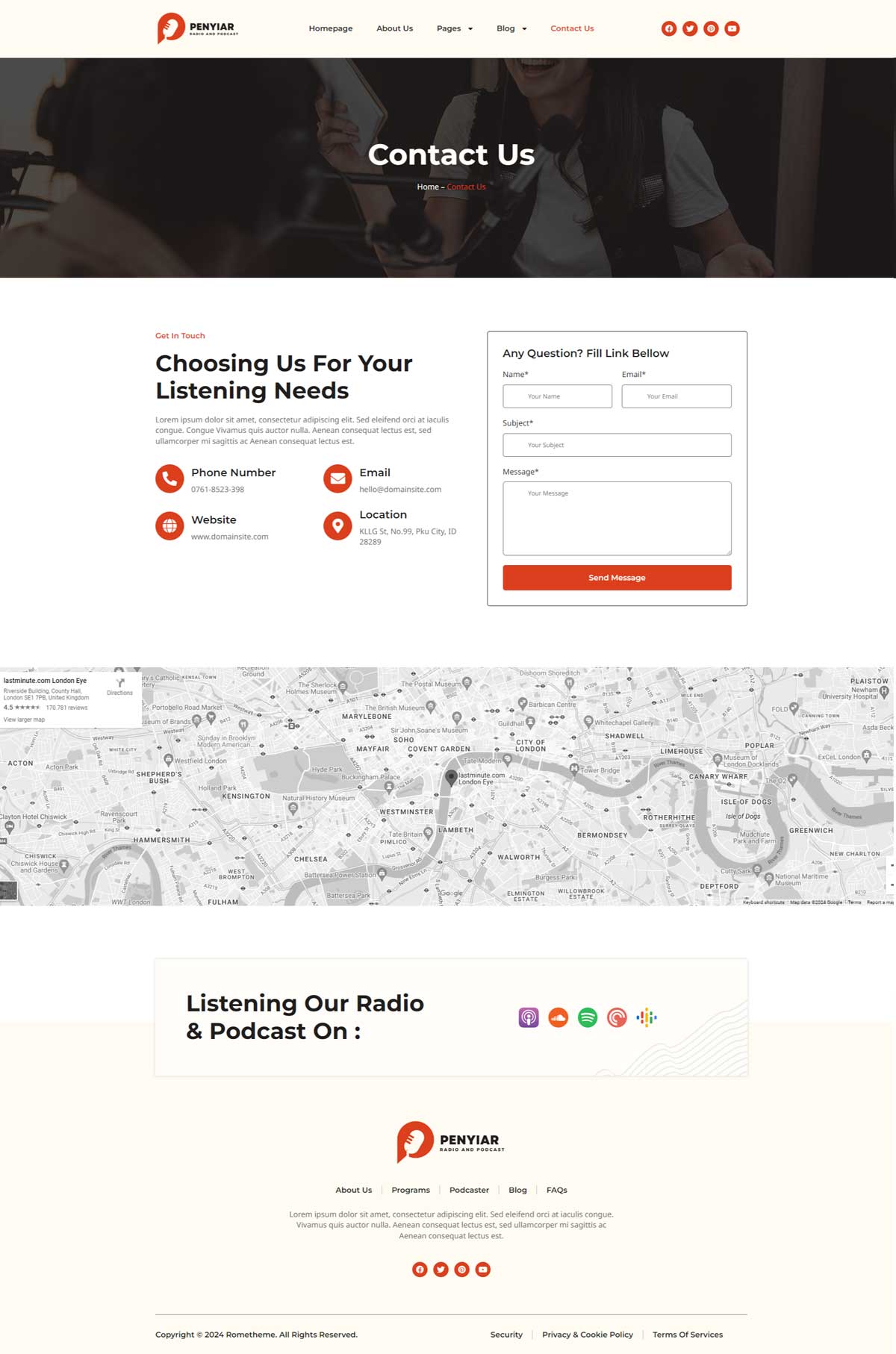 Penyiar - Radio & Podcast Elementor Template Kit by Rometheme | ThemeForest