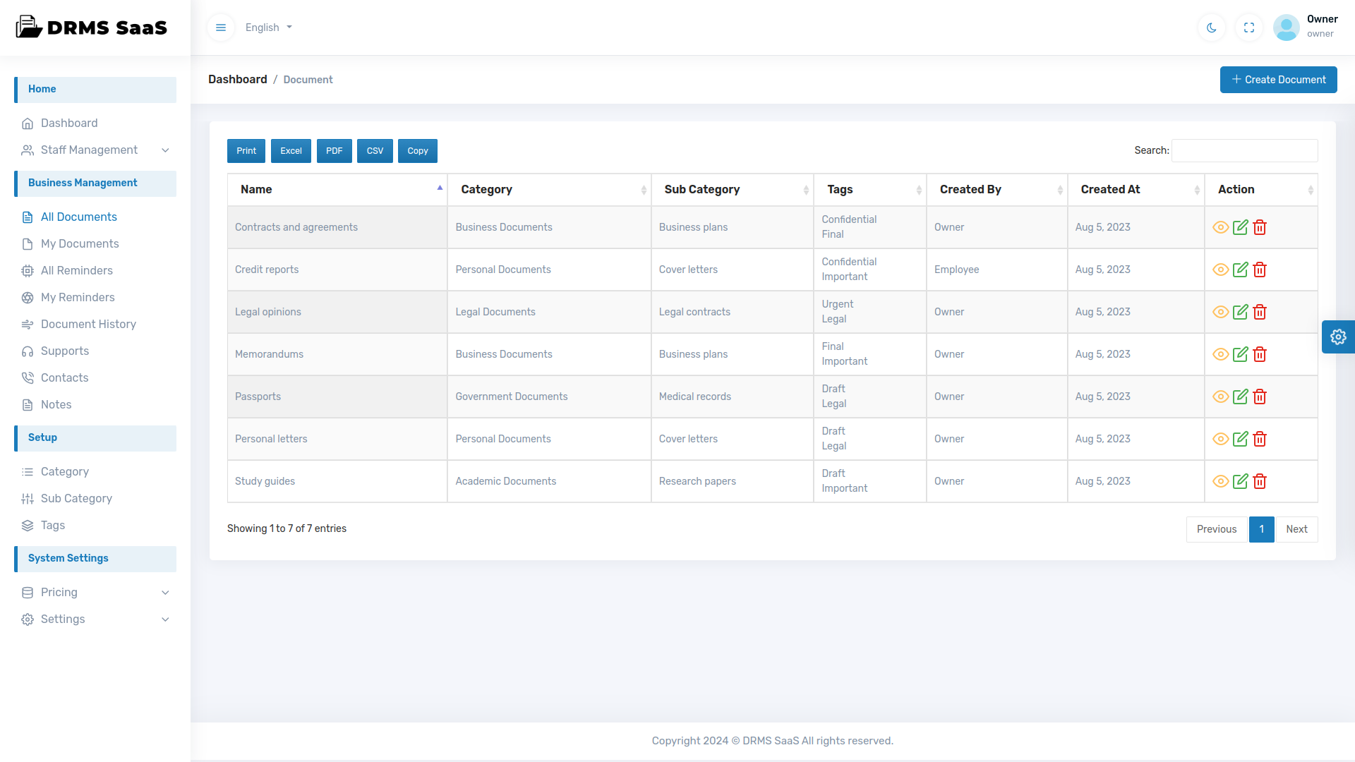 Drms Saas Digital Record Management System By Smartwebinfotech Codecanyon