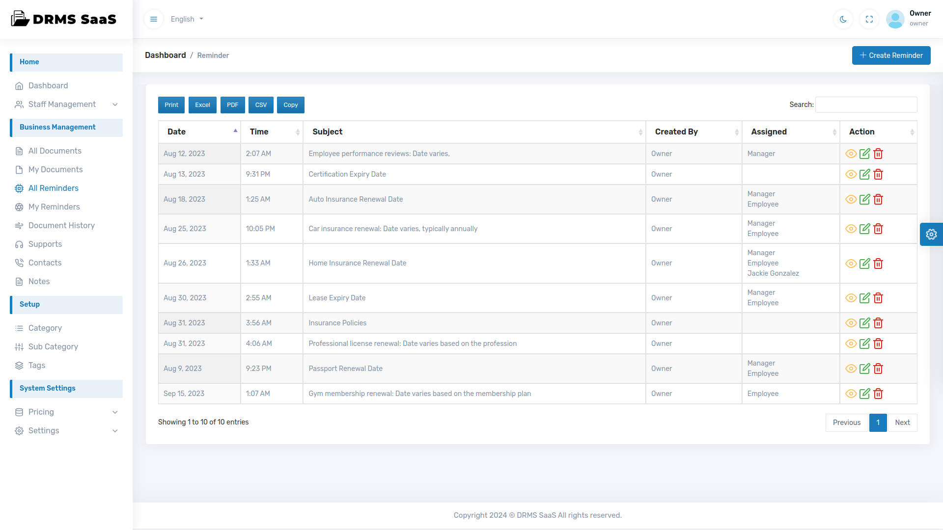 Drms Saas Digital Record Management System By Smartwebinfotech Codecanyon