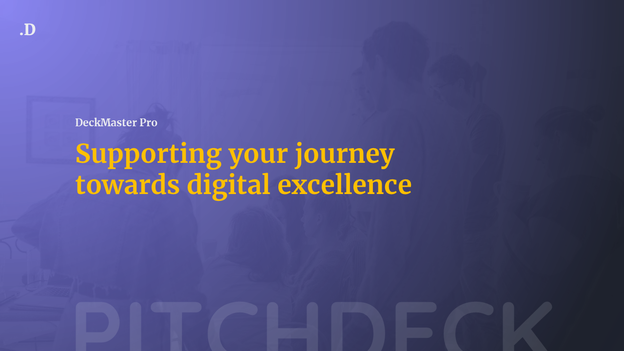 DeckMaster Pro - Pitch Deck Presentation Template, Presentation Templates