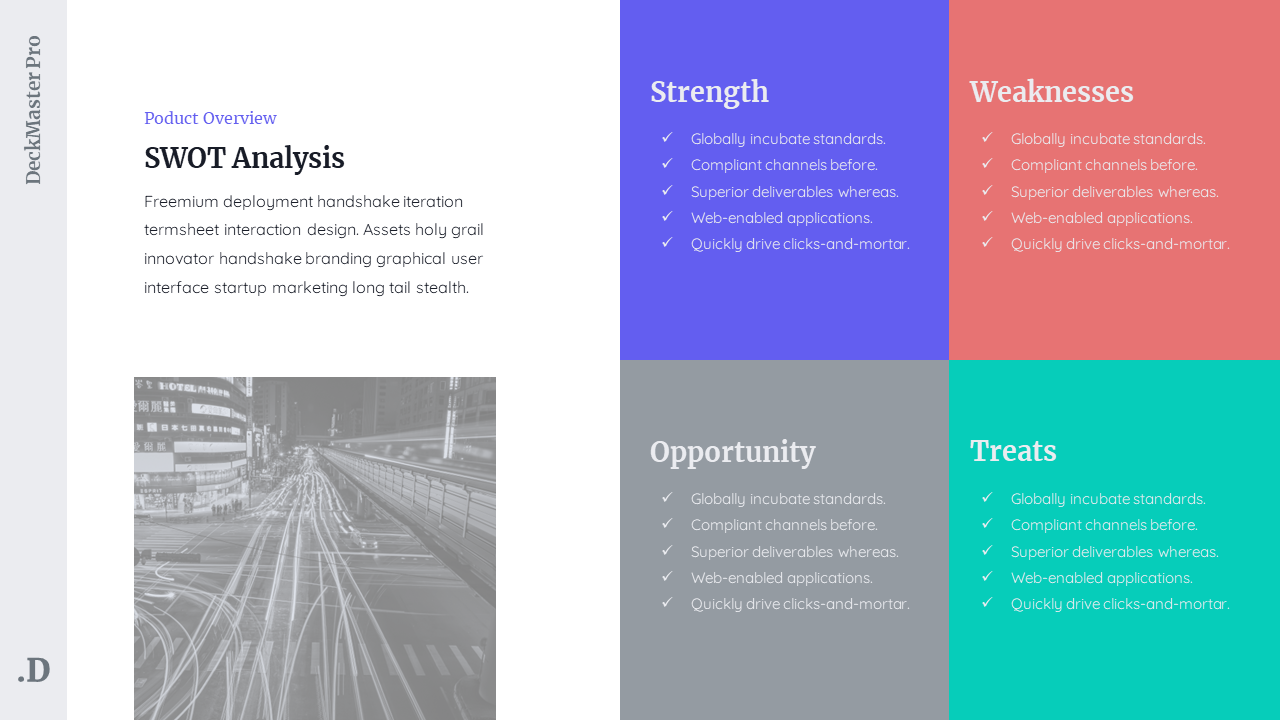 DeckMaster Pro - Pitch Deck Presentation Template, Presentation Templates