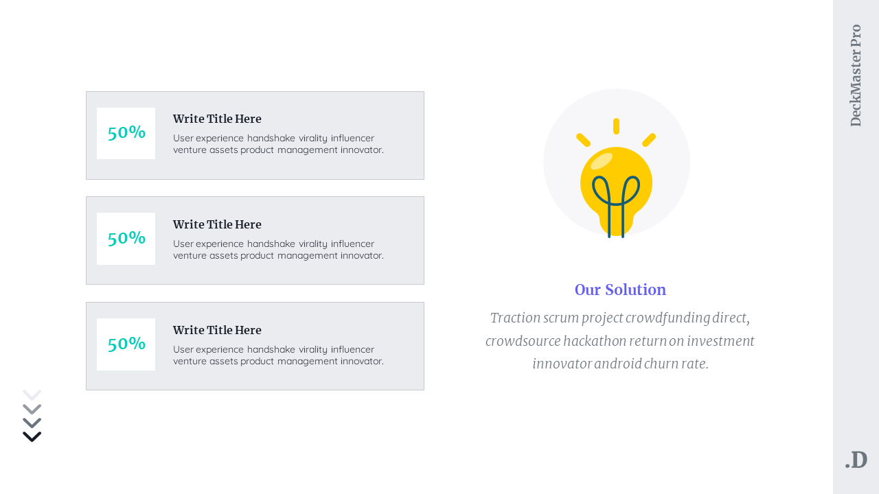 DeckMaster Pro - Pitch Deck Keynote Template, Presentation Templates