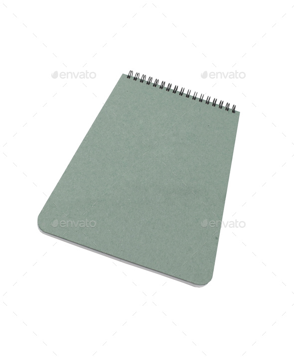 Notepad. On a white background. Stock Photo by ozaiachin | PhotoDune