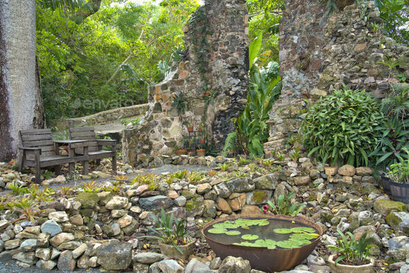 St. George Village Botanical Garden Stock Photo by ronm19 | PhotoDune