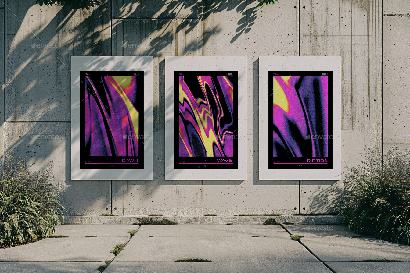 Heatmap Halftone Grain | 14 Grainy Gradient Backgrounds, Graphics ...