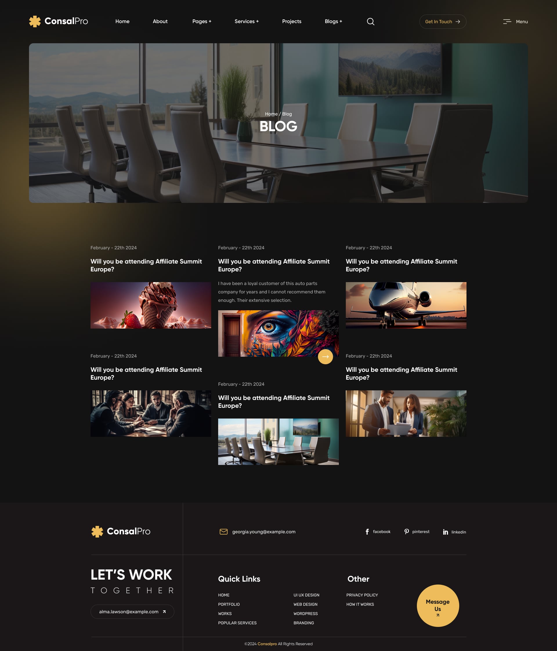 ConsalPro - Web Design Agency PSD Template by cmshaper | ThemeForest