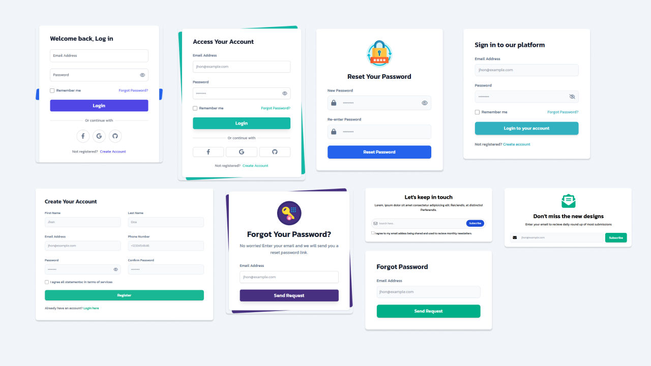 CardWizards - Multipurpose Tailwind CSS Card Layouts Html Template by ...