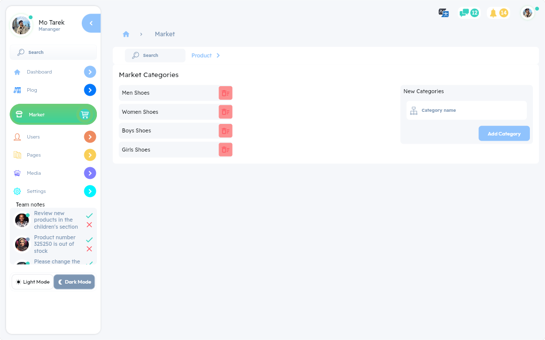 Pro Admin Store Dashboard Store Template by promtarek | CodeCanyon