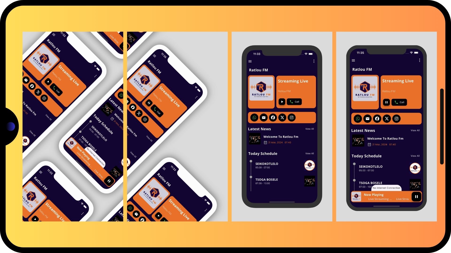 WordPress Flutter Radio App by mokhutsoane | CodeCanyon