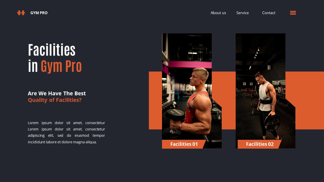 Gym Pro - Gym Powerpoint Templates, Presentation Templates | GraphicRiver
