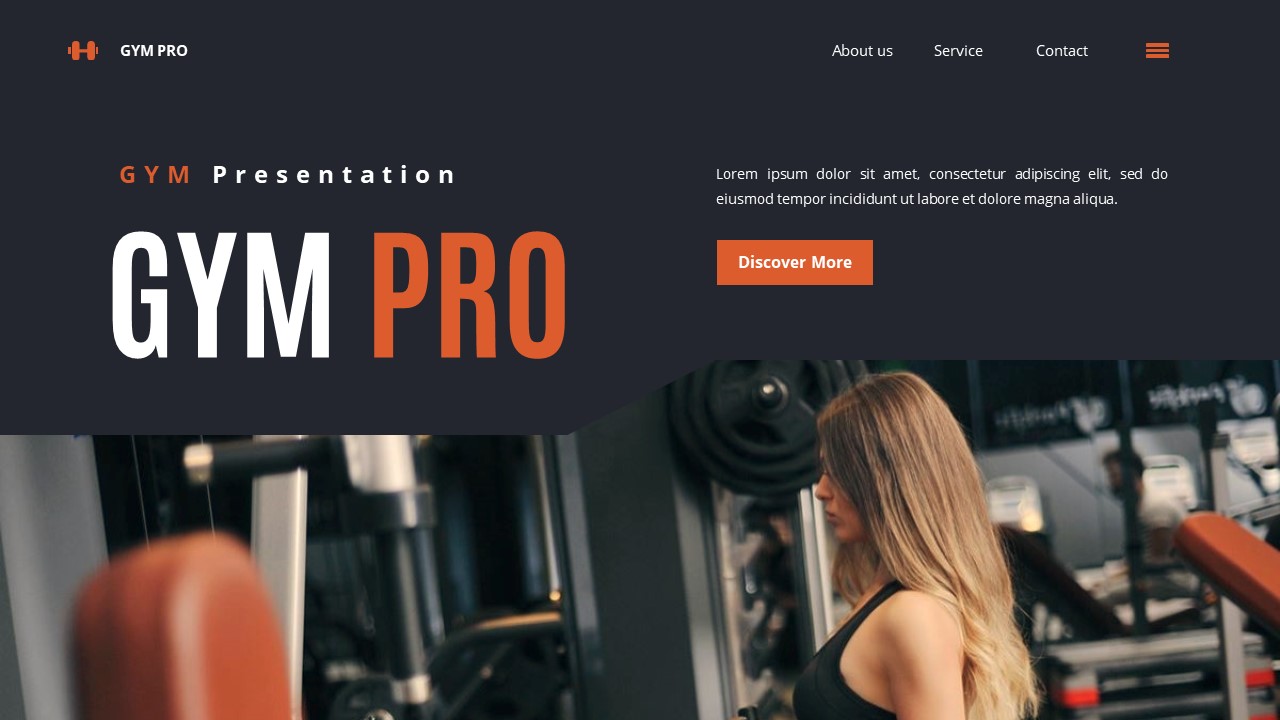 Gym Pro - Gym Google Slide Templates, Presentation Templates | GraphicRiver
