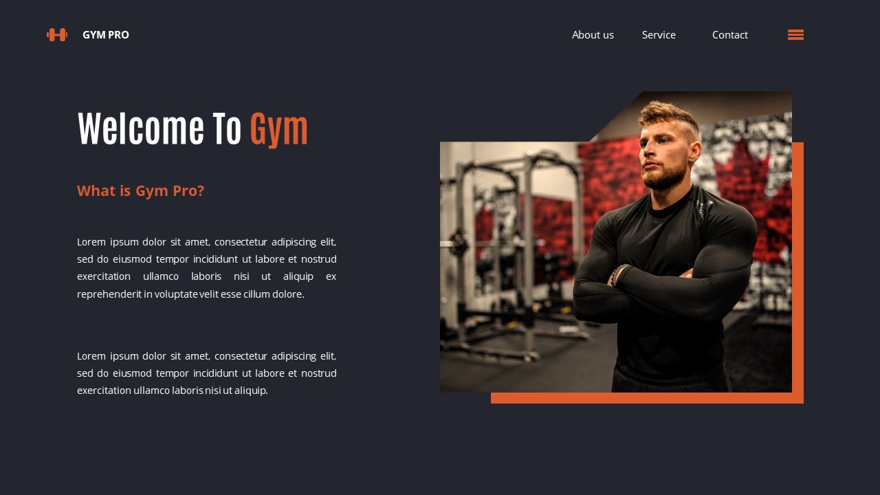 Gym Pro - Gym Google Slide Templates, Presentation Templates | GraphicRiver