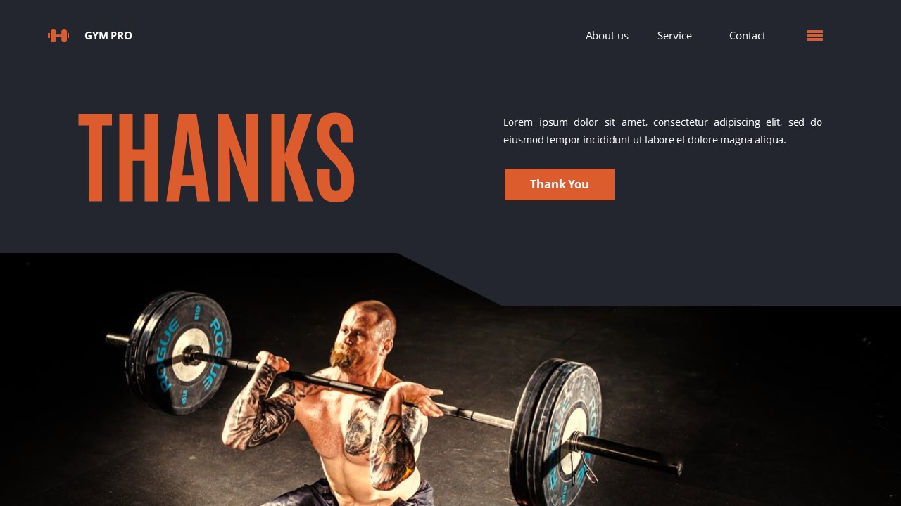 Gym Pro - Gym Google Slide Templates, Presentation Templates | GraphicRiver