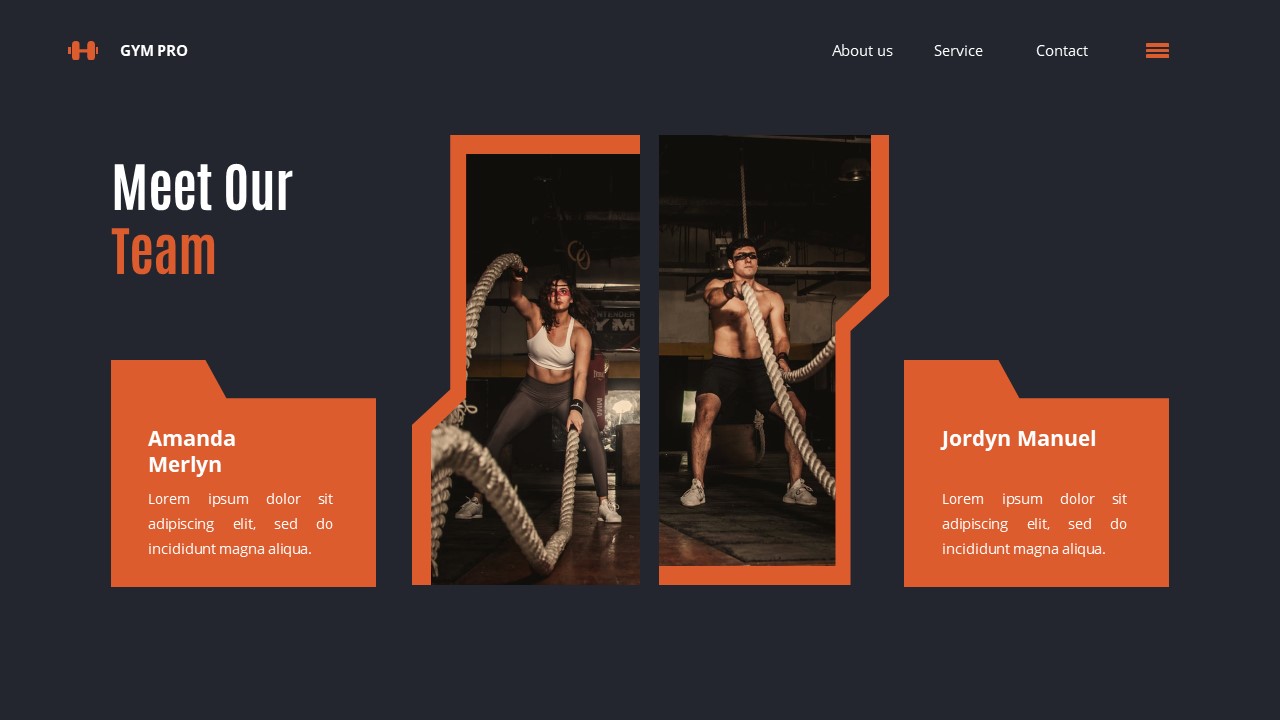 Gym Pro - Gym Google Slide Templates, Presentation Templates | GraphicRiver