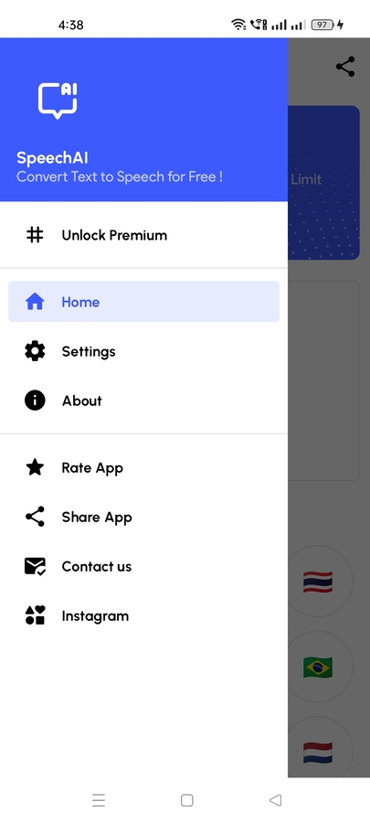 SpeechAI - Text to Speech App with Admob Ads and IAP by G-Devs | CodeCanyon