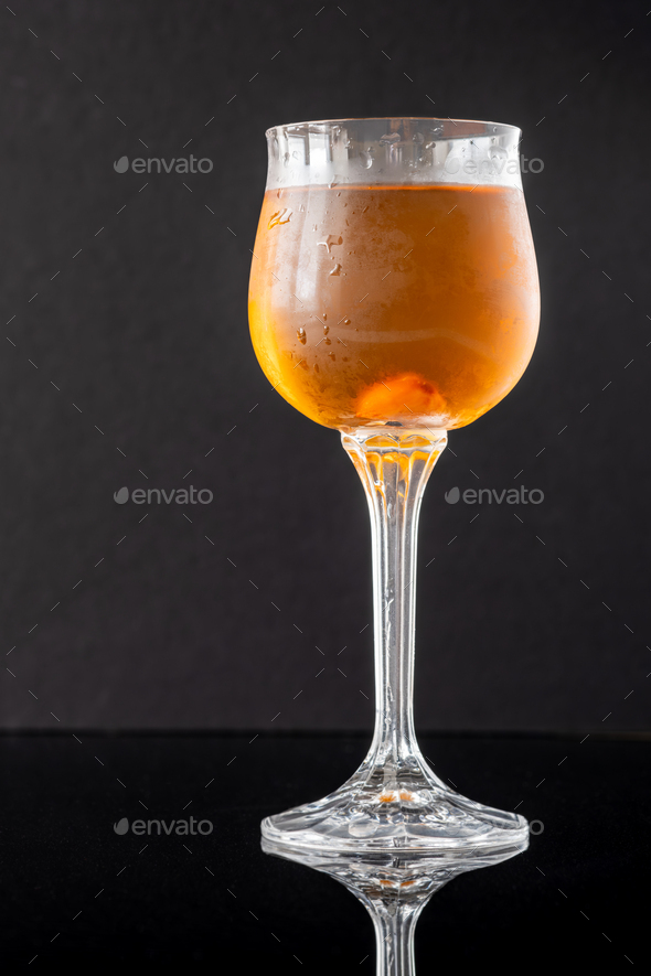 Glass of Waterloo cocktail Stock Photo by Alex9500 | PhotoDune