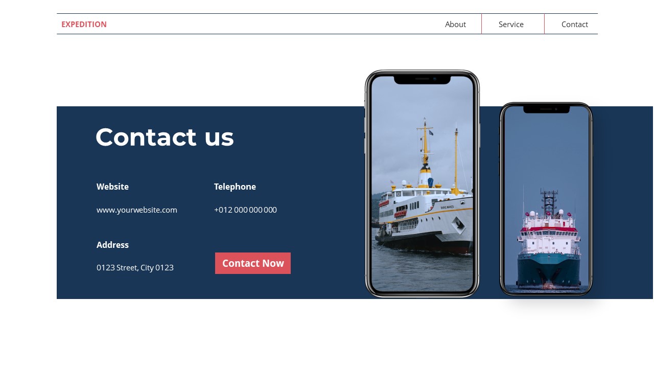 Expedition - Logistic Keynote Templates, Presentation Templates ...