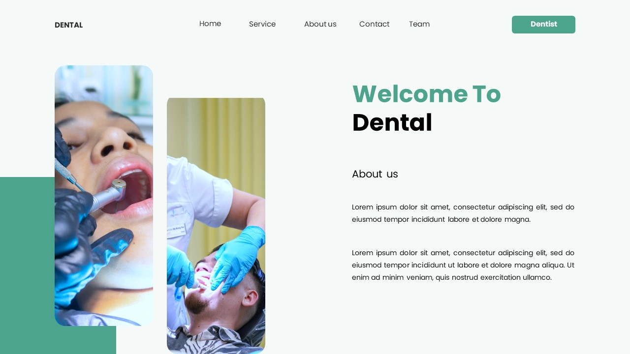 Dental - Dentist Google Slide Templates, Presentation Templates ...