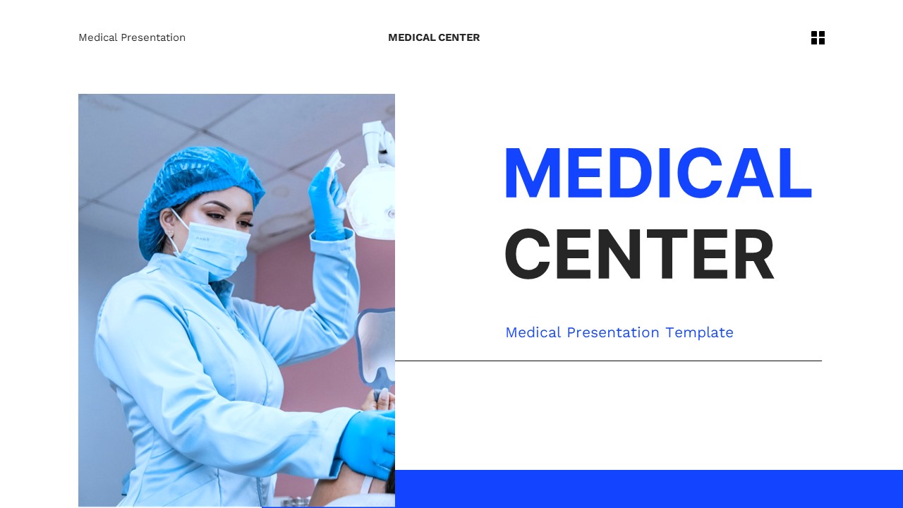 Medical Center - Medical Powerpoint Templates, Presentation Templates