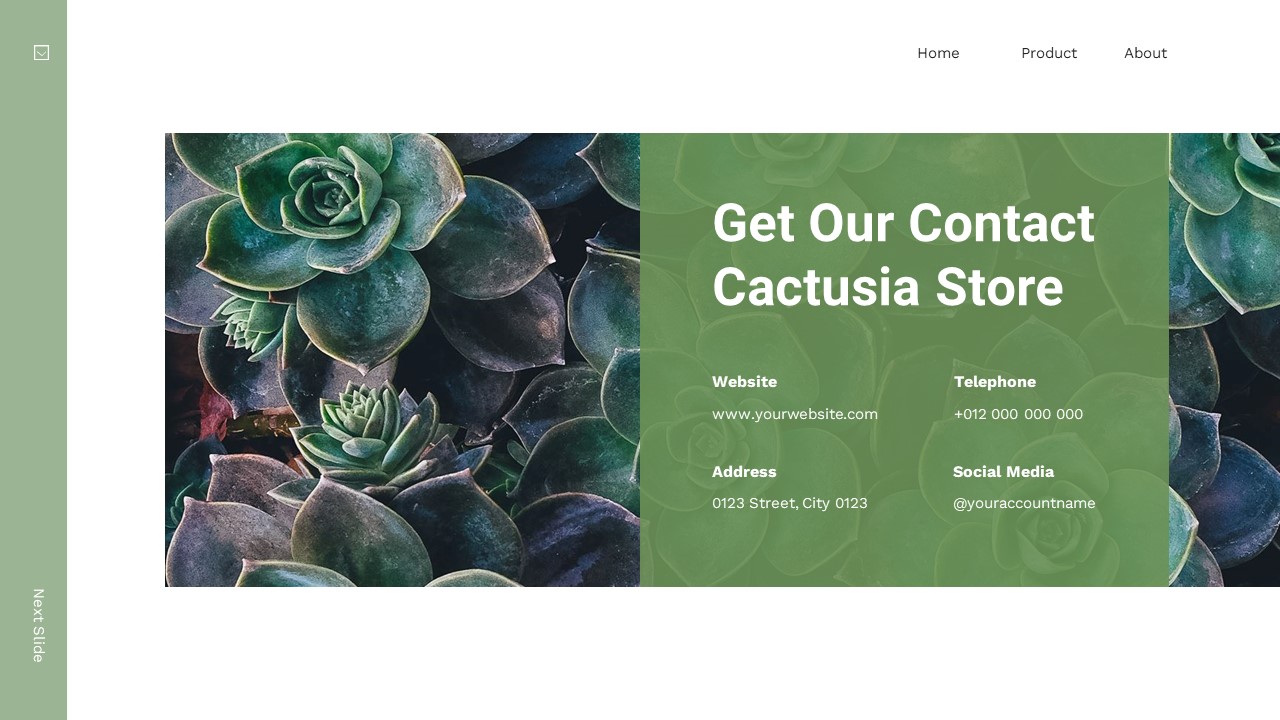Cactusia - Cactus Google Slide Templates, Presentation Templates ...