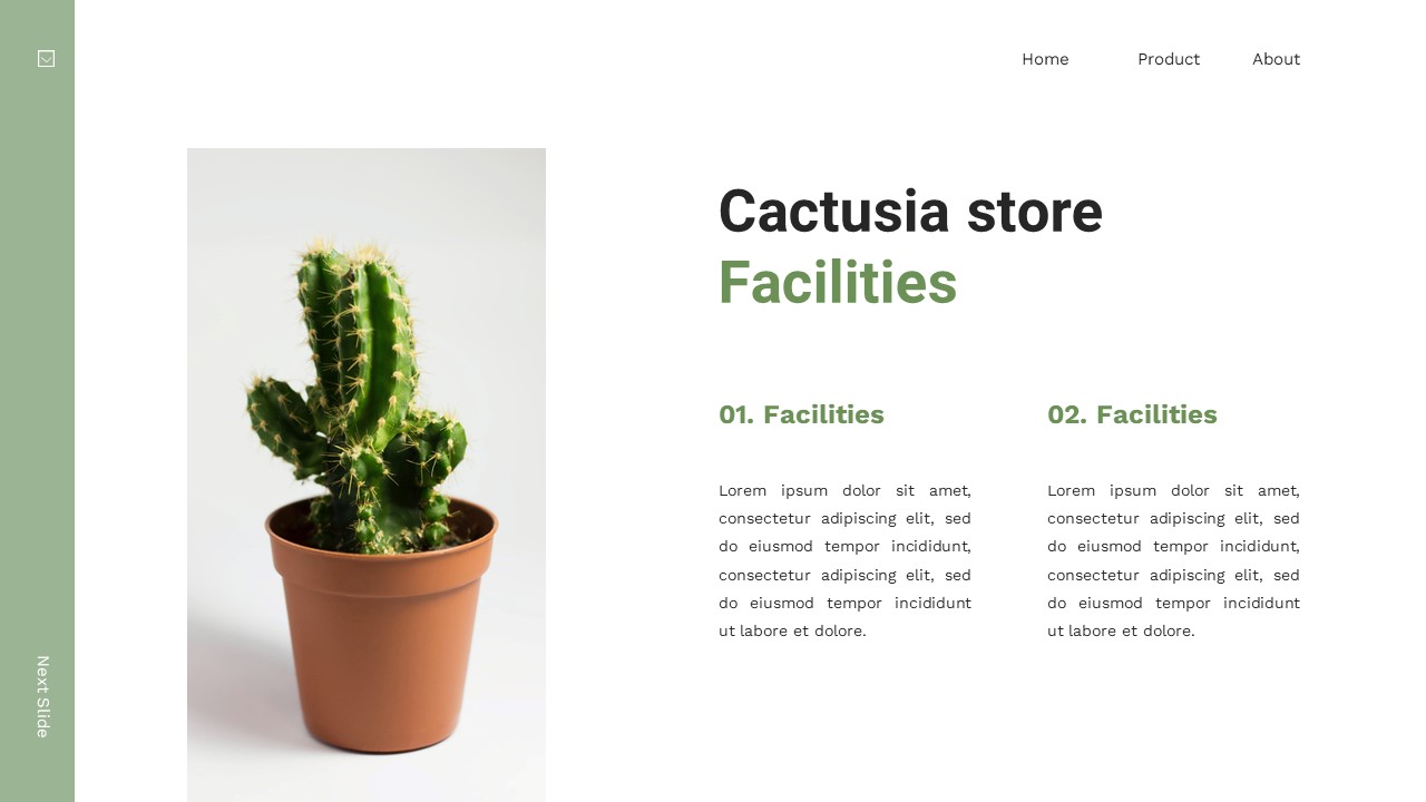 Cactusia - Cactus Google Slide Templates, Presentation Templates ...