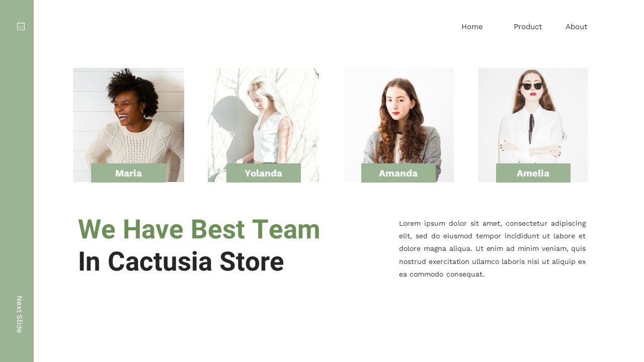 Cactusia - Cactus Google Slide Templates, Presentation Templates ...