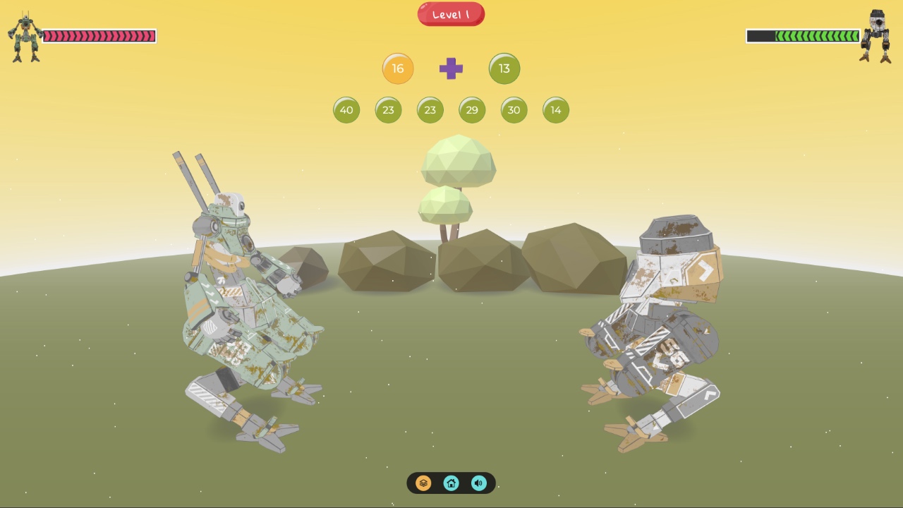 3D Math Robot - Cross Platform Math Game by raizensoft | CodeCanyon