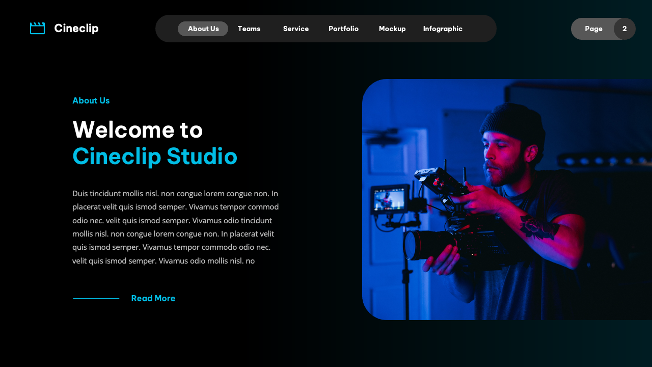 Cineclip - Film Maker Slides Template, Presentation Templates ...