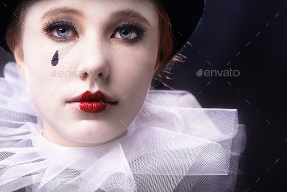 Allow me to mime you a story Stock Photo by YuriArcursPeopleimages