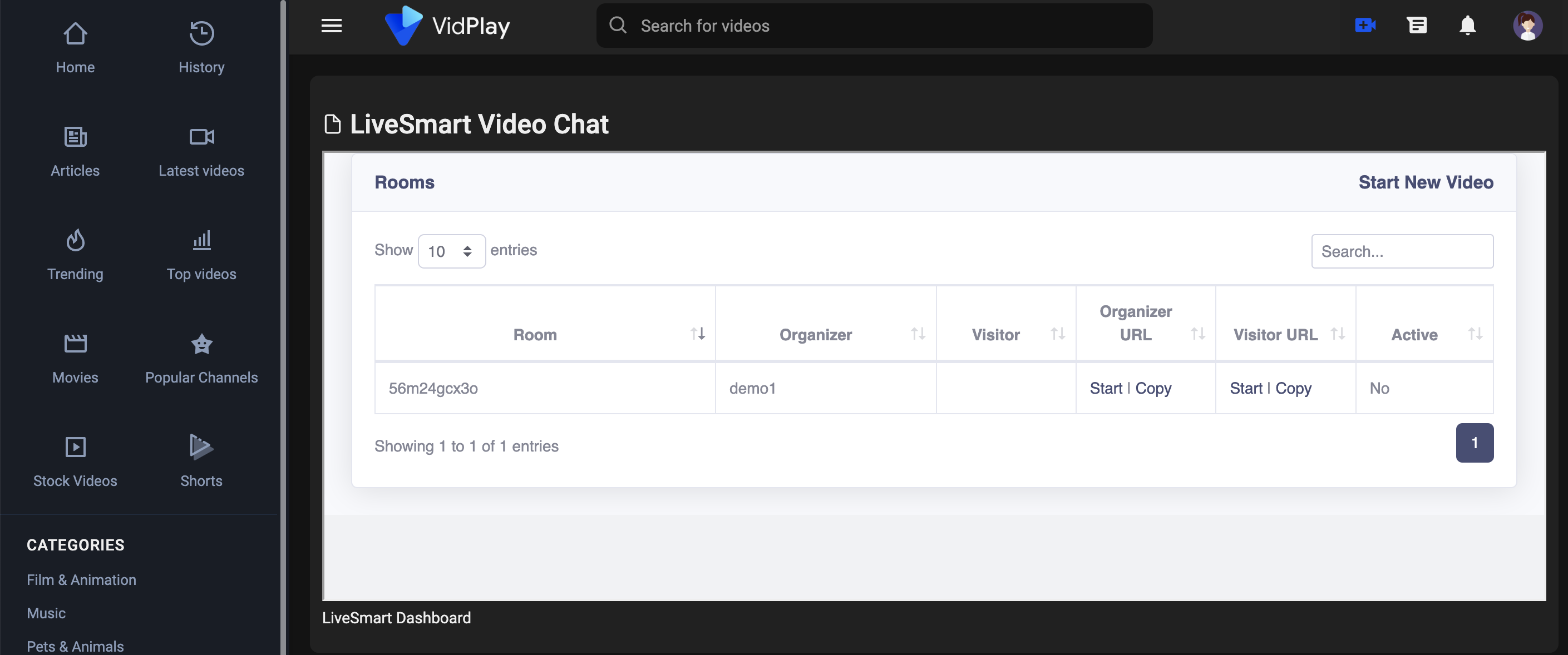 PlayTube Video Chat and Streaming Add-on from LiveSmart by nicky75