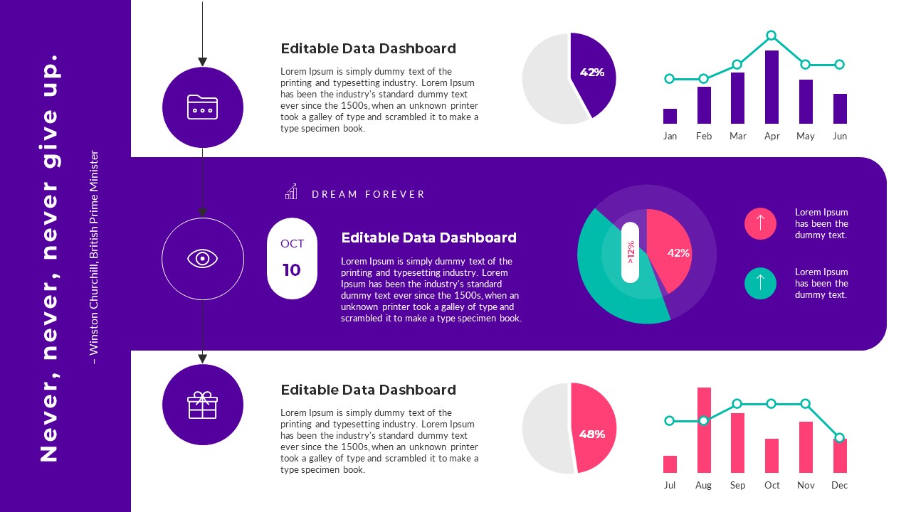 Big and Bold Data Dashboards PowerPoint Presentation Template ...