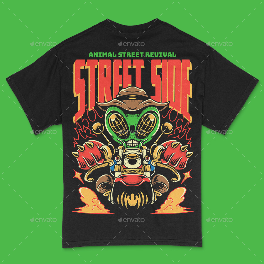 Street Side T-Shirt Design Template, T-Shirts | GraphicRiver