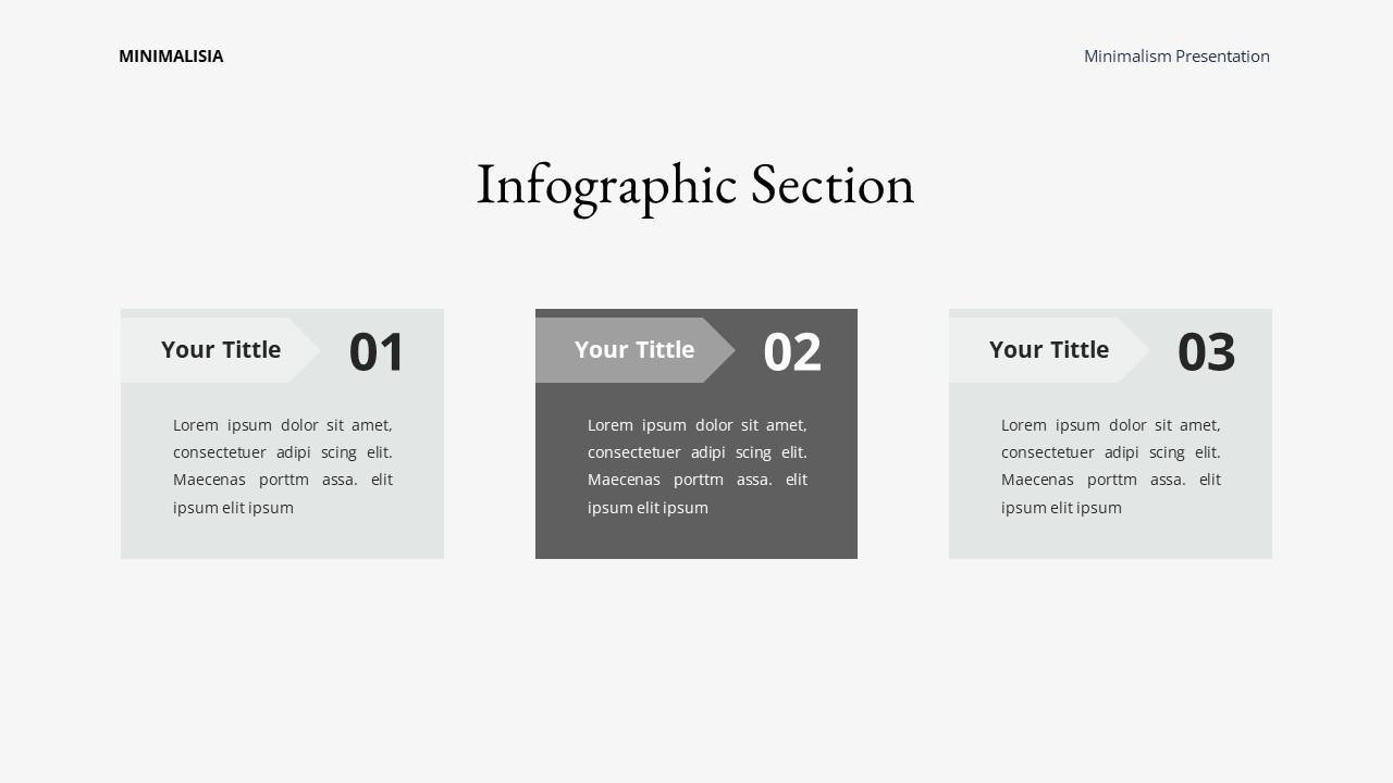 Minimalisia - Minimalism Keynote Templates, Presentation Templates