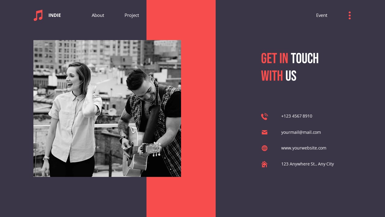 Indie - Indie Music Powerpoint Templates, Presentation Templates ...