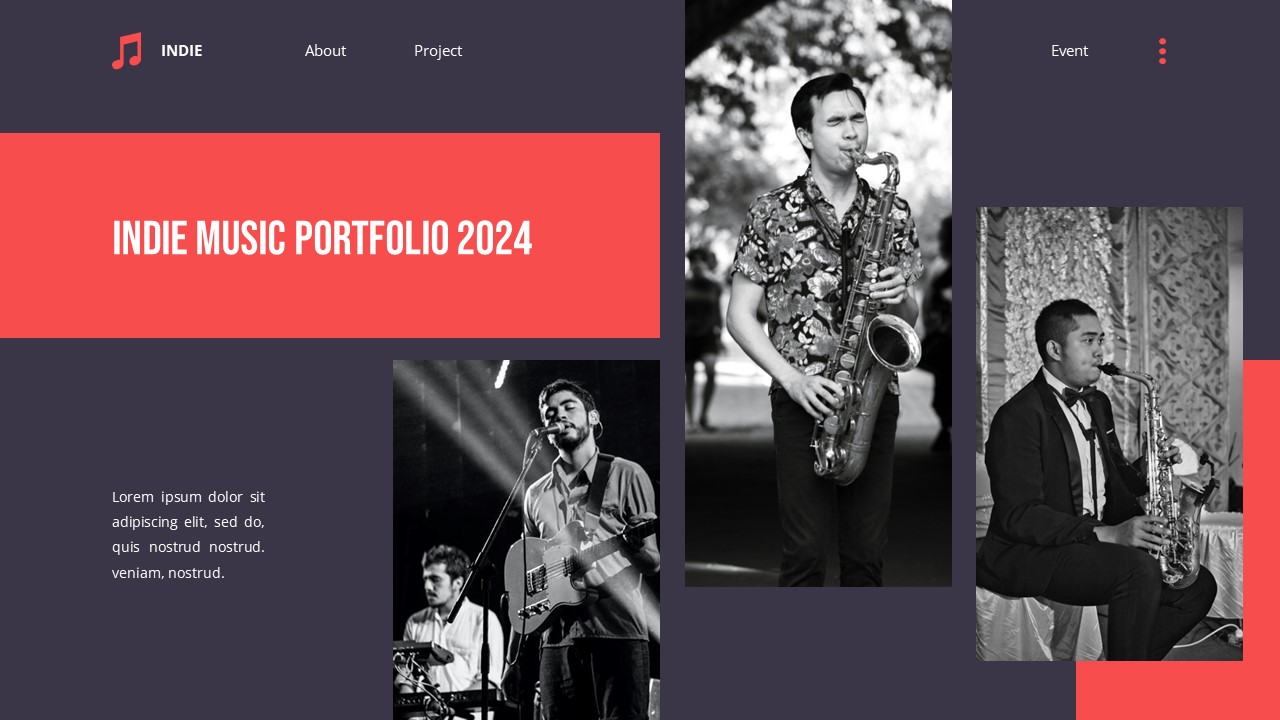 Indie - Indie Music Powerpoint Templates, Presentation Templates ...