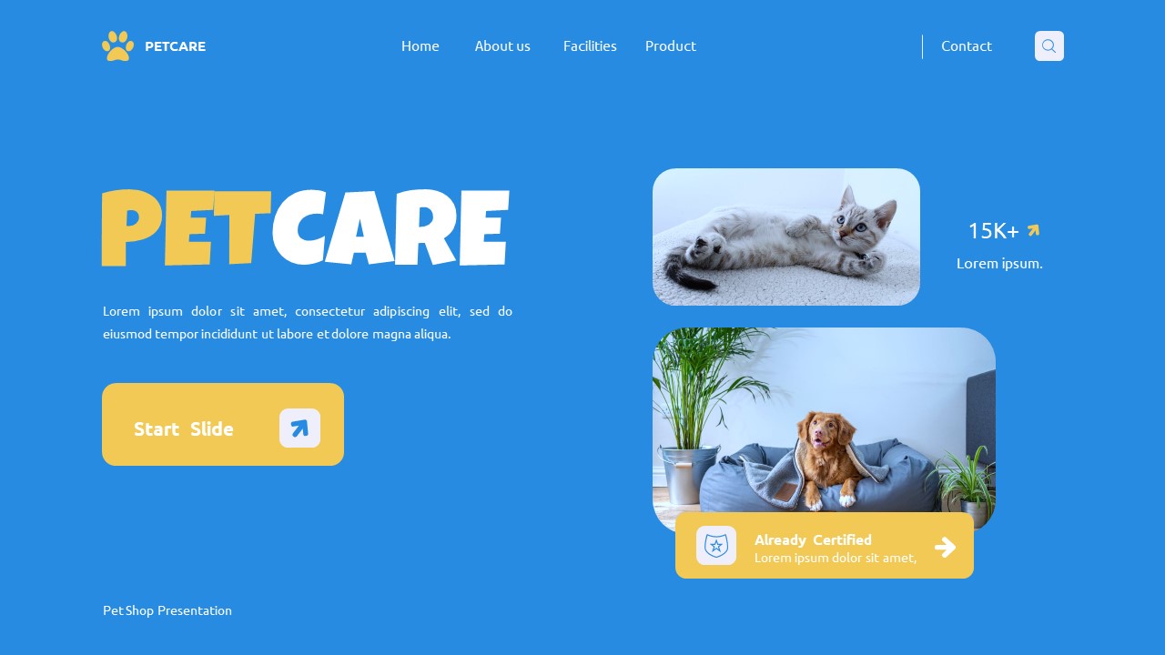 Petcare - Pet Shop Powerpoint Templates, Presentation Templates ...