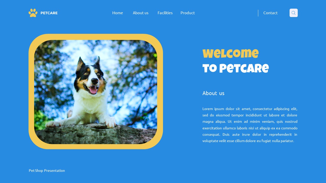 Petcare - Pet Shop Powerpoint Templates, Presentation Templates ...