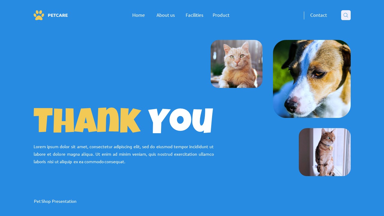 Petcare - Pet Shop Powerpoint Templates, Presentation Templates ...