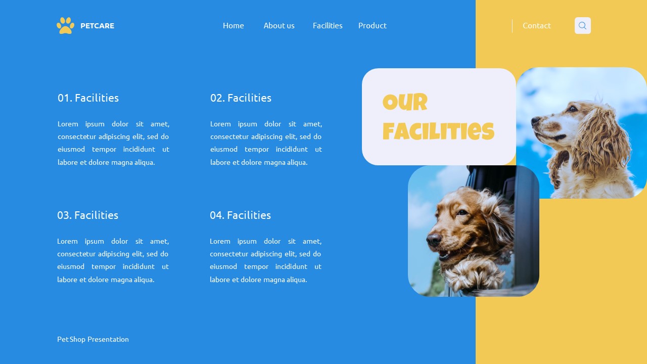 Petcare - Pet Shop Powerpoint Templates, Presentation Templates ...
