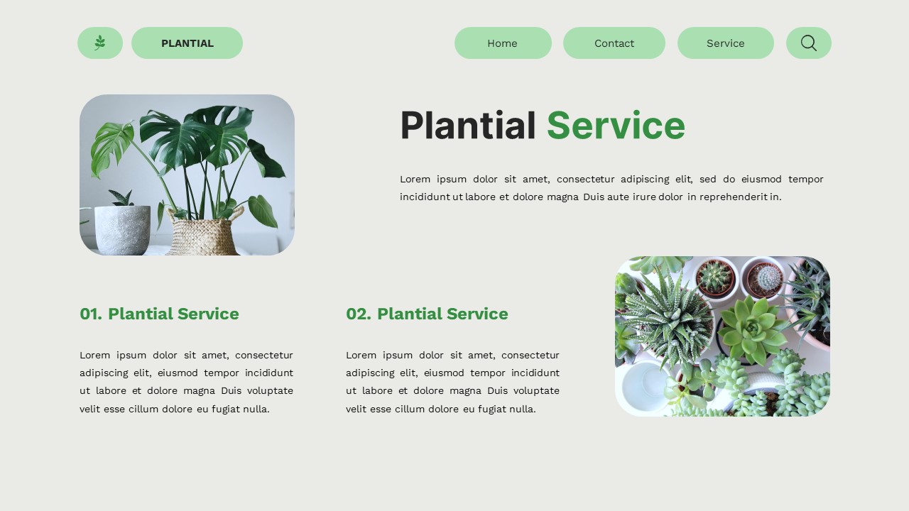 Plantial - Botany Powerpoint Templates, Presentation Templates ...