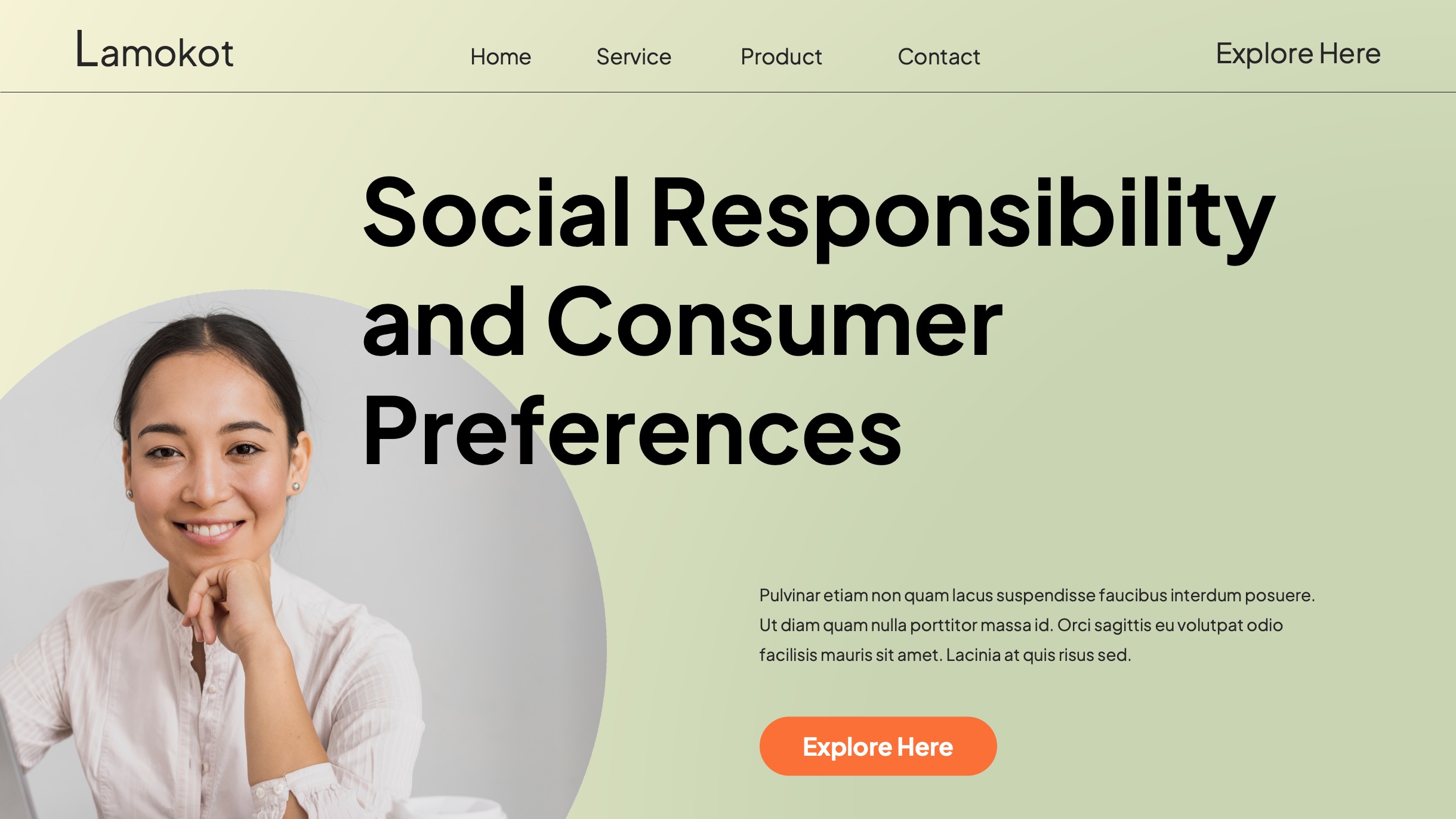 Navigating Business Green Inflation Template, Presentation Templates