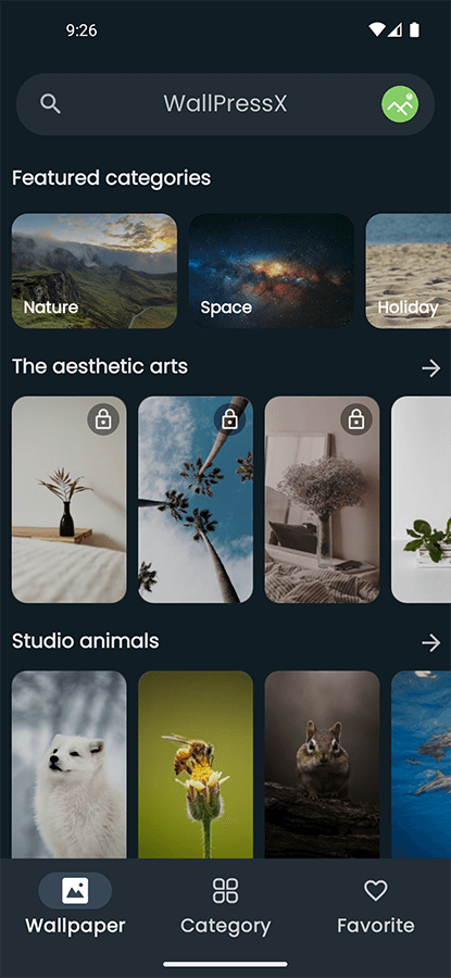 WallPressX - WordPress Wallpaper App - WordPress API - One Post for ...